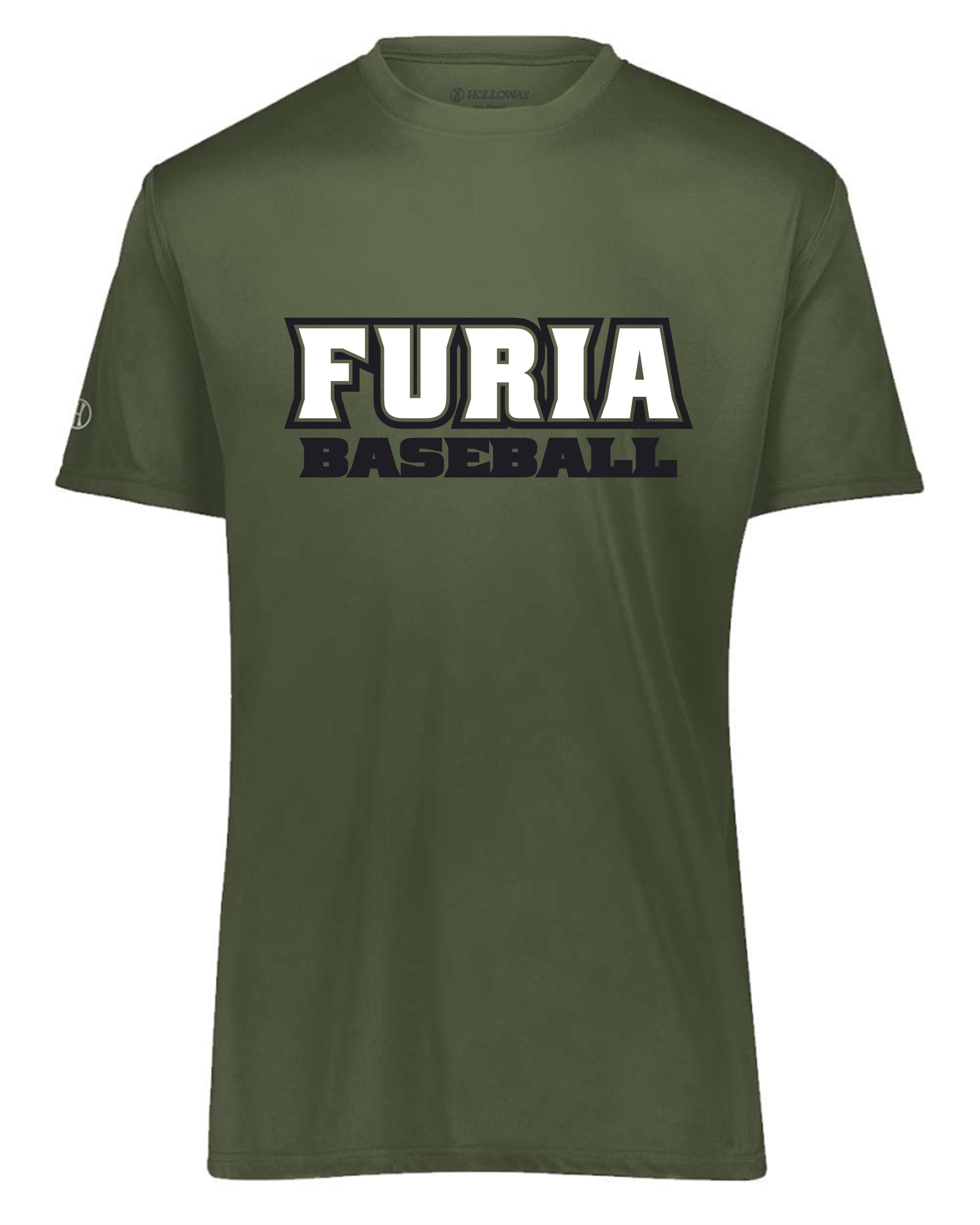 Furia DriFit - Army Green Short Sleeve | Official Furia Store